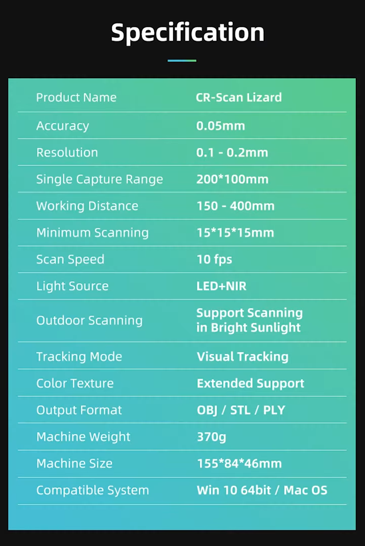 【徹底検証】最新3DスキャナーCR Scan lizardの実力は？？ - Kakeru note