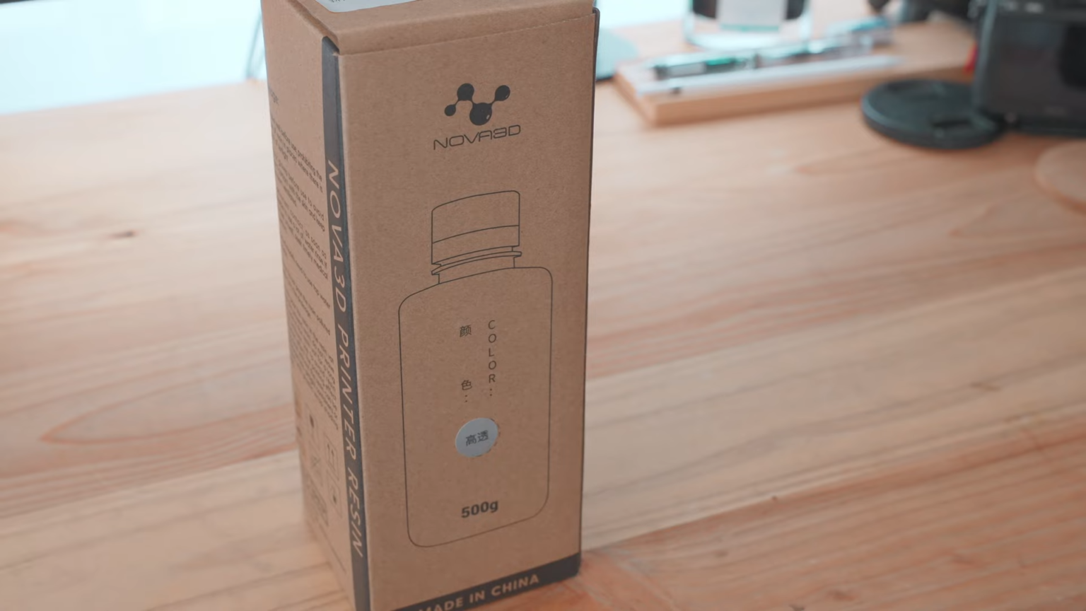 高透明レジンが凄すぎた！光造形のワクワクが止まらない//Nova 3D - Kakeru note