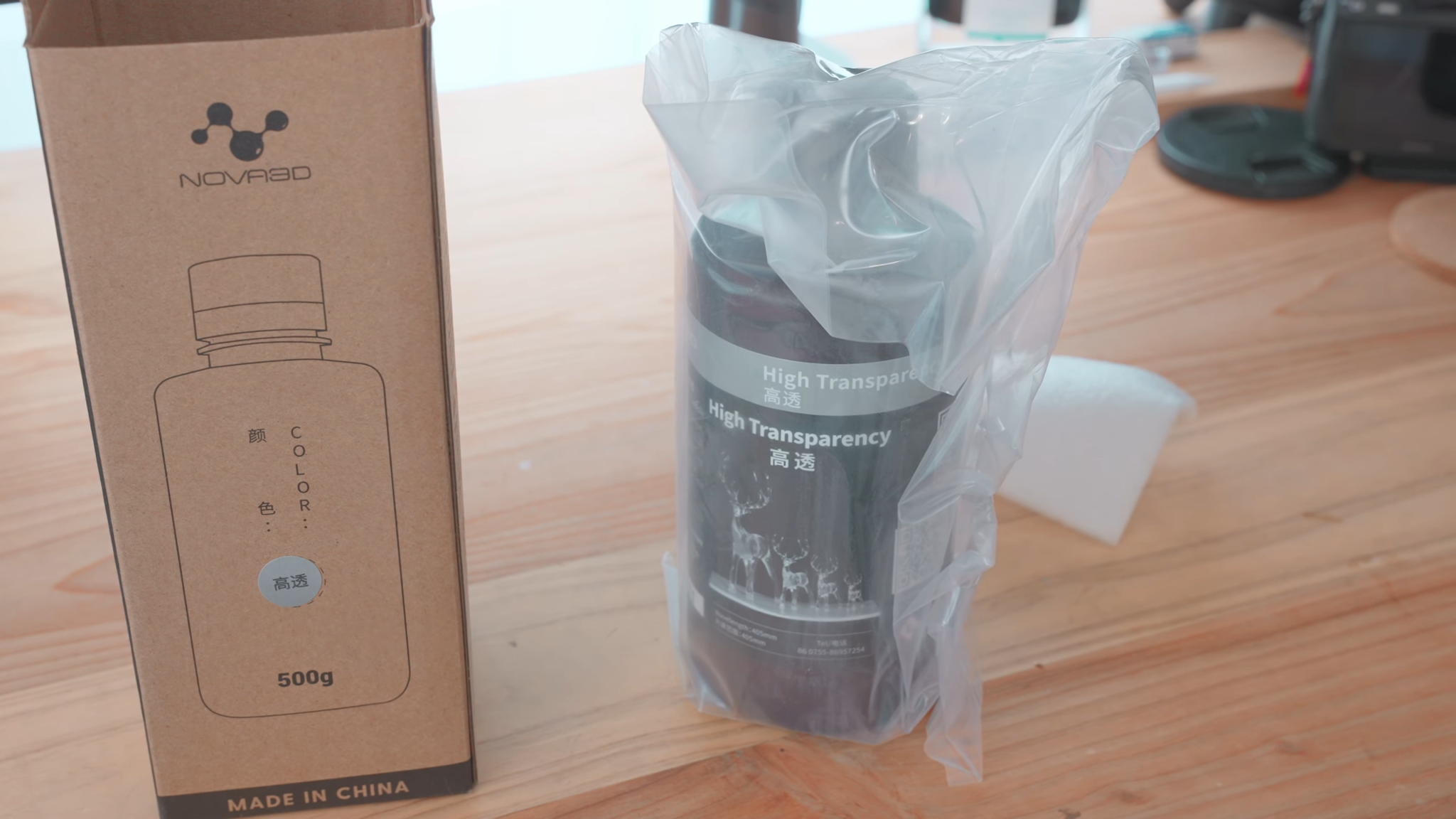 高透明レジンが凄すぎた！光造形のワクワクが止まらない//Nova 3D - Kakeru note