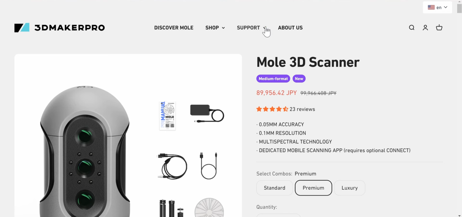 【Mole 3DMakerpro】最新3Dスキャナーを徹底レニュー！初心者必見！ - Kakeru note